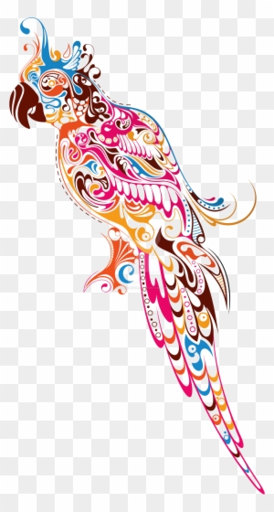 Colored Parrot Png - Free Transparent PNG Clipart Images Download