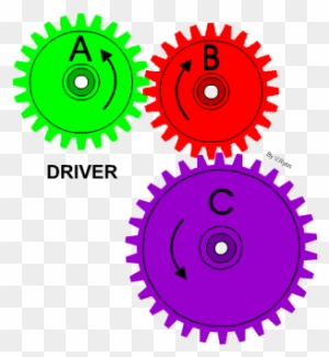 Gear Train With Idler Gif - Free Transparent PNG Clipart Images Download