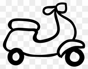Motorcycle Hand Drawn Outline Comments - Outline Picture Of A Motorbike ...