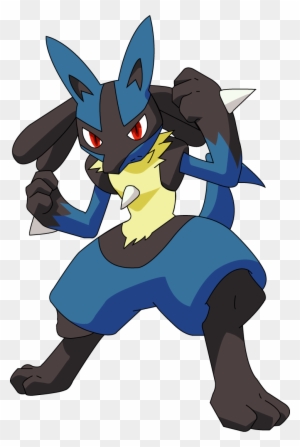 Pokemon Lucario Lucario 3rd Evolution - Cartoon - Free Transparent PNG ...