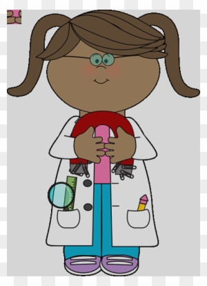 Kid Girl Scientist - Science Clipart - Free Transparent PNG Clipart ...