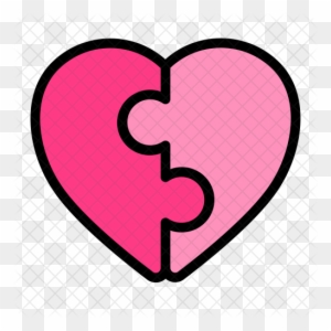 Match Heart Icon - Puzzle Love Png - Free Transparent PNG Clipart ...
