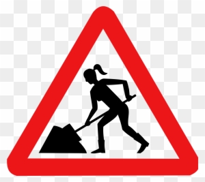 Big Image - Squiggly Line Road Sign - Free Transparent PNG Clipart ...