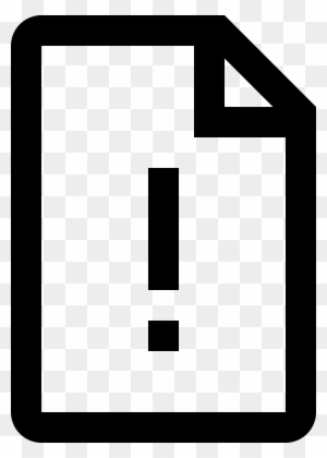 Clipart - Mono Gnome-error - Error Clipart Black And White - Full Size ...