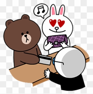 [vector] Line Brown And Cony By Okinishiro - Line Cony Brown - Free ...
