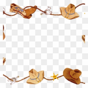 Cowboy Boots Border Clip Art - Western Border Clip Art - Free ...