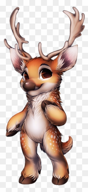 Furvilla On Twitter - White Tailed Deer Furry - Free Transparent PNG ...