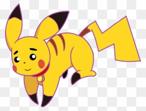 Spencer The Pikachu With Eyebrows By Qkingen - Cartoon - Free ...