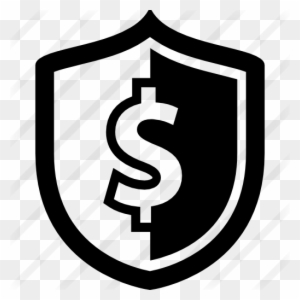 Security Symbol Of Money On A Shield - Money - Free Transparent PNG ...