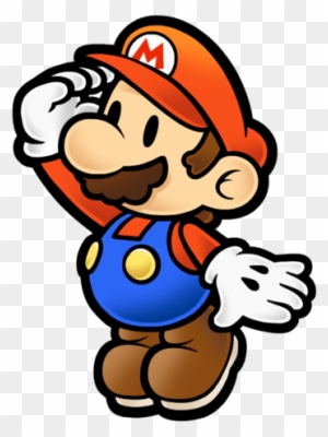 Curious Paper Mario - Paper Mario 64 Mario Png - Free Transparent PNG ...