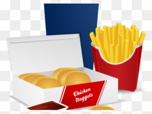 Junk Food Clipart Packaged Food - Chicken Nugget Svg - Free Transparent ...