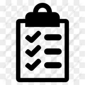 Tasks List On Clipboard - Action Item Icon Png - Free Transparent PNG ...