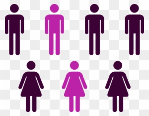 One In Four Men And One In 3 Women Graphic - One In Four Men And One In ...