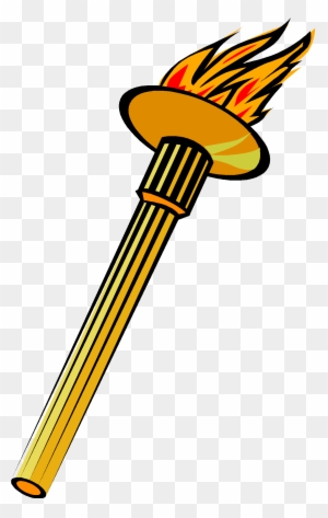 Sport Clipart Torch - Olympic Torch Png - Free Transparent PNG Clipart ...