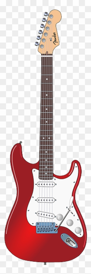 Cartoon Guitar Pictures - Fender Stratocaster Png - Free Transparent ...