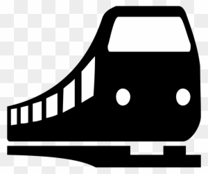 Train-logo - Train Logo Black White - Full Size PNG Clipart Images Download