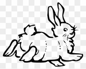 Smiling Rabbit Vector Drawing Public Domain Vectors - Rabbit Clip Art ...