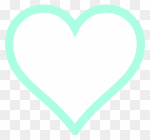 Teal Heart Clip Art Clipart - Light Blue Love Heart - Free Transparent ...