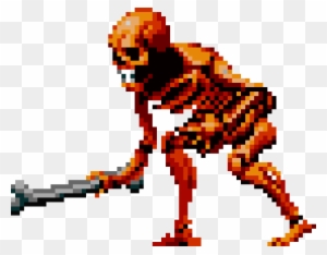 Bloody Skeleton - Enemy - Free Transparent PNG Clipart Images Download