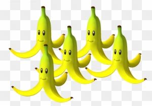 Banana Clipart Mario - Mario Kart Banana Peel - Free Transparent PNG ...