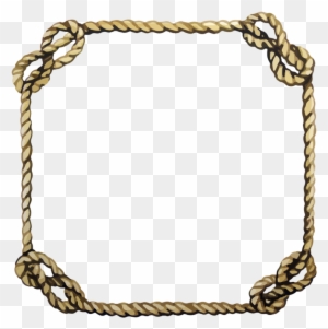 Rope Clipart Rope Border - Borders & Frames Designs - Free Transparent ...