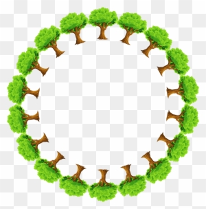 Big Image - Green Round Frame Png - Free Transparent PNG Clipart Images ...