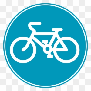 Bicycle Path Only - Bicycles Only Road Sign - Free Transparent PNG ...