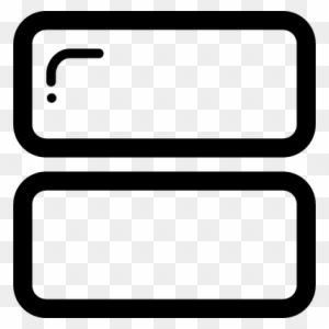 Two Rectangles Outline Vector - Rectangle Outline Png Transparent ...