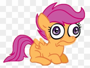 773her, Face, Safe, Scared, Scootaloo, Simple Background, - Scared ...