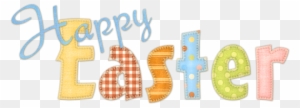 Happy Easter Transparent Text With Deco Png Picture - Happy Easter ...