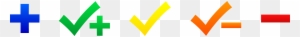 Minus Cliparts - Check Check Plus Check Minus - Free Transparent PNG ...