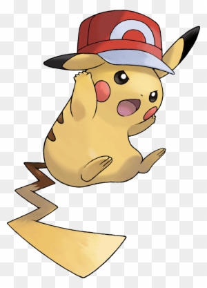 How To Draw Pikachu With A Hat