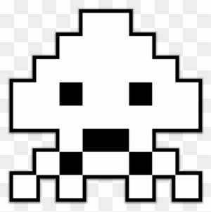 Space Invaders Transparent Png - Space Invaders Small Invader - Free ...