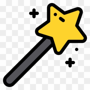 Magic Wand Free Icon - Cross - Free Transparent PNG Clipart Images Download