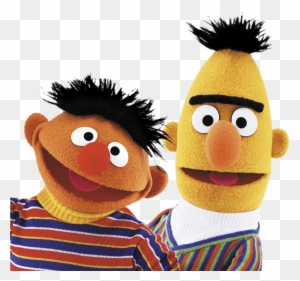 At The Movies - Ernie And Bernie Sesame Street - Free Transparent PNG ...