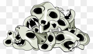 Pile Of Skulls - Illustration - Free Transparent PNG Clipart Images ...