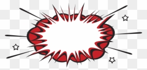 Speech Balloon Cartoon Comics - Cartoon Explosion Png - Free ...