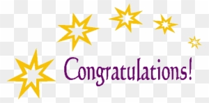 Congratulations Winner - Free Transparent PNG Clipart Images Download