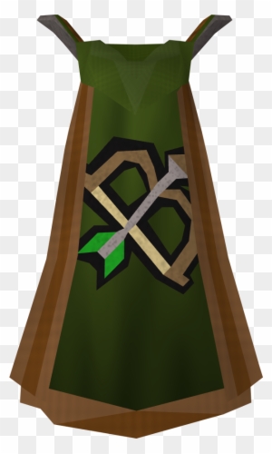 Ranged Cape - Osrs Range Cape - Full Size PNG Clipart Images Download