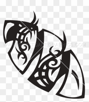Tribal Football - Emblem - Free Transparent PNG Clipart Images Download