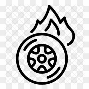 Tire Pressure Monitoring, Tire, Tread Icon - Tpms Icon Svg - Free ...