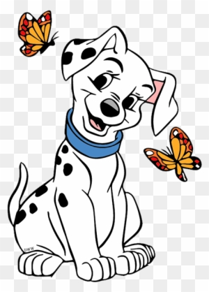 Two Dogs Clipart - Two Tone 101 Dalmatians - Free Transparent PNG ...