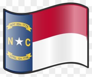 North Carolina State Flag Map - Free Transparent PNG Clipart Images ...