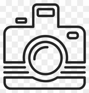 Pop Up Flash Camera Rubber Stamp - Camera Outline - Free Transparent ...