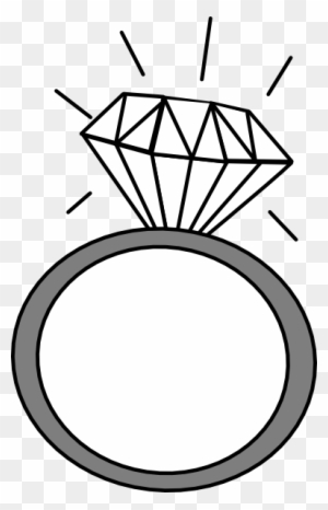 Diamond Ring Clip Art At Clker Com Vector Clip Art - Wedding Ring ...