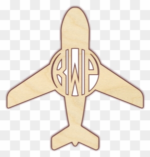 Airplane Monogram - Felt - Free Transparent PNG Clipart Images Download
