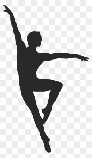 Dancer Png - Male Ballet Dancer Silhouette - Free Transparent PNG ...