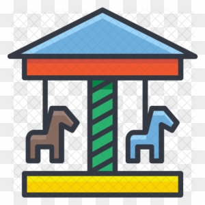 Carousel Clipart - Mary Go Round Clipart - Free Transparent PNG Clipart ...