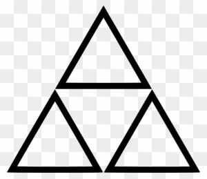 Triangle Link Zelda Video Gaming Comments - Zelda Triangle Logo Png ...