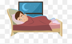 Sleeping At Night Time Cartoon - Free Transparent PNG Clipart Images ...